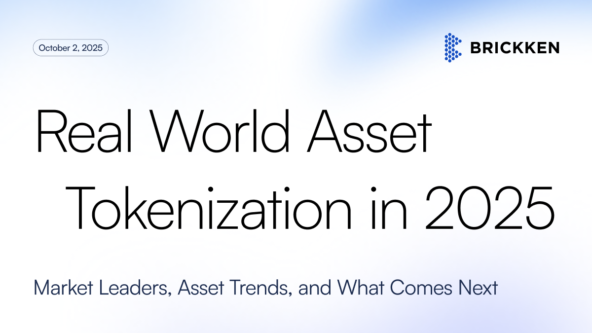 Real World Asset Tokenization in 2025: Market Leaders, Asset Trends, and What Comes Next